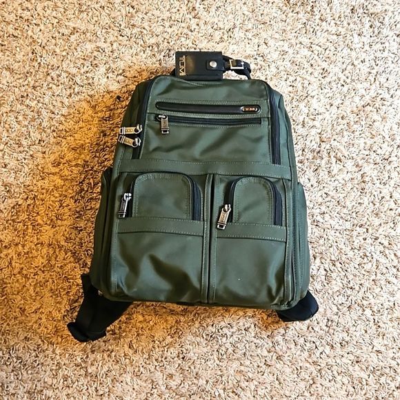 Tumi | Bags | Nwttumi Alpha Green Travel Laptop Backpack | Poshmark